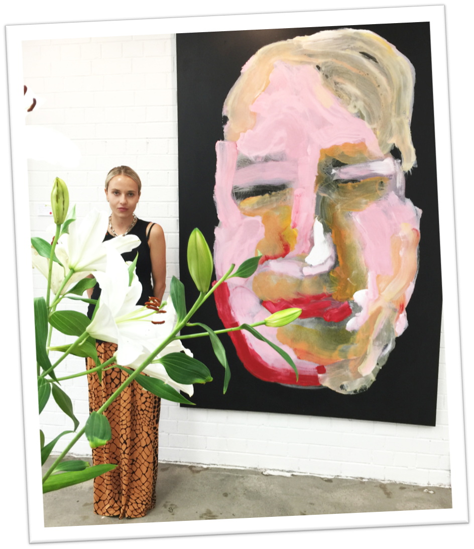 Stylist Kate Carnegie’s Painted Icons – The Garb Wire